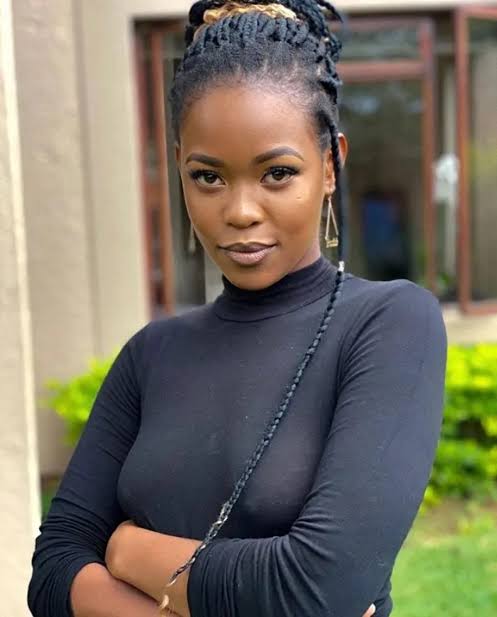 Dimpho More AKA Phindile on BET's Isono - Soapie Celebs